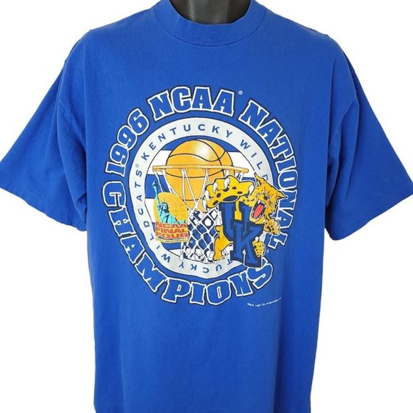 Tops | Kentucky Wildcats T Vintage 1996 Final Four Basketball ...